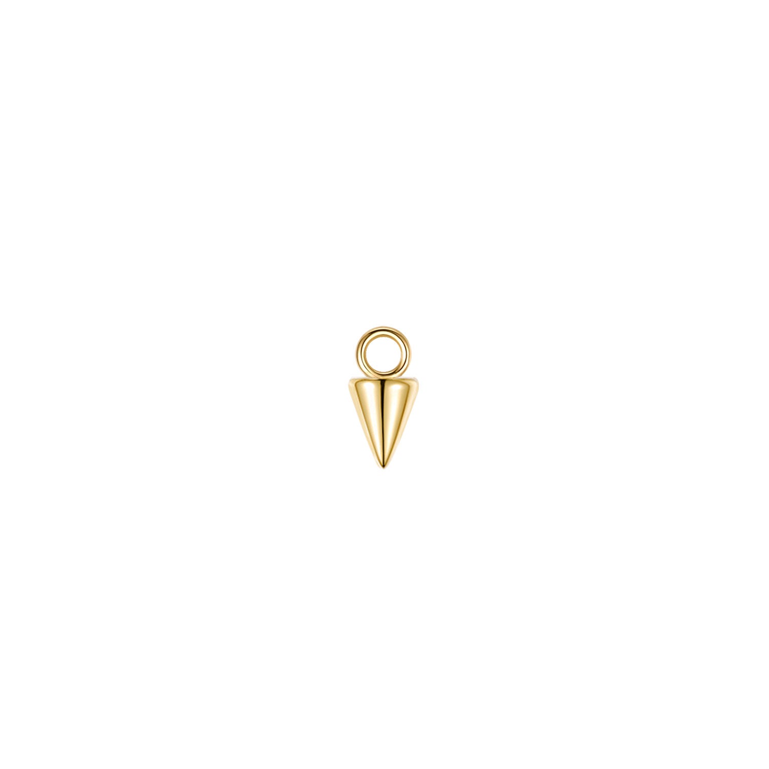 Gold Spike Charms - With Chain & No Chain